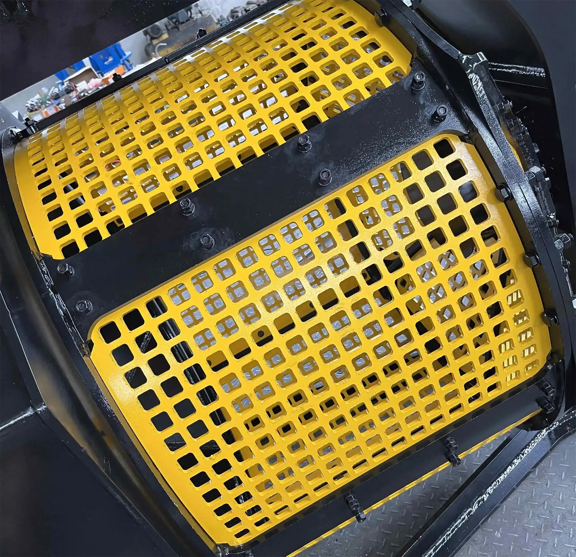 Tiejia Top Soil Screen Attachment Rotary Screen Bucket For 20-40 Ton ...