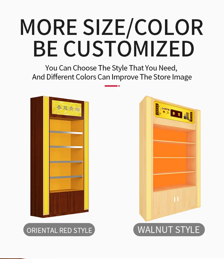 Meicheng Customizable Ginseng Antler Cabinet Chinese Herbal Medicine ...