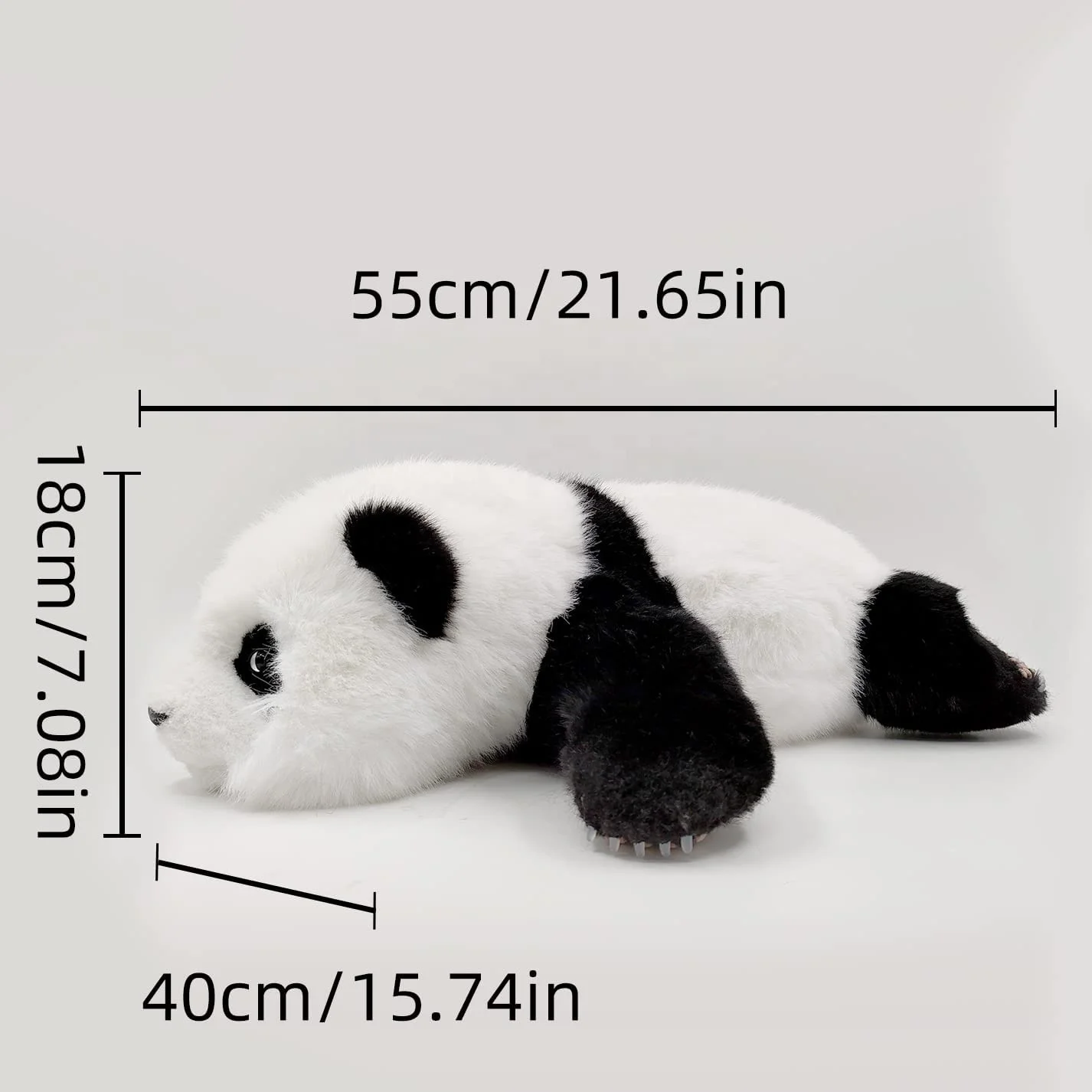 4LB Stuffed Animals - Realistic Handmade Giant Panda Plush