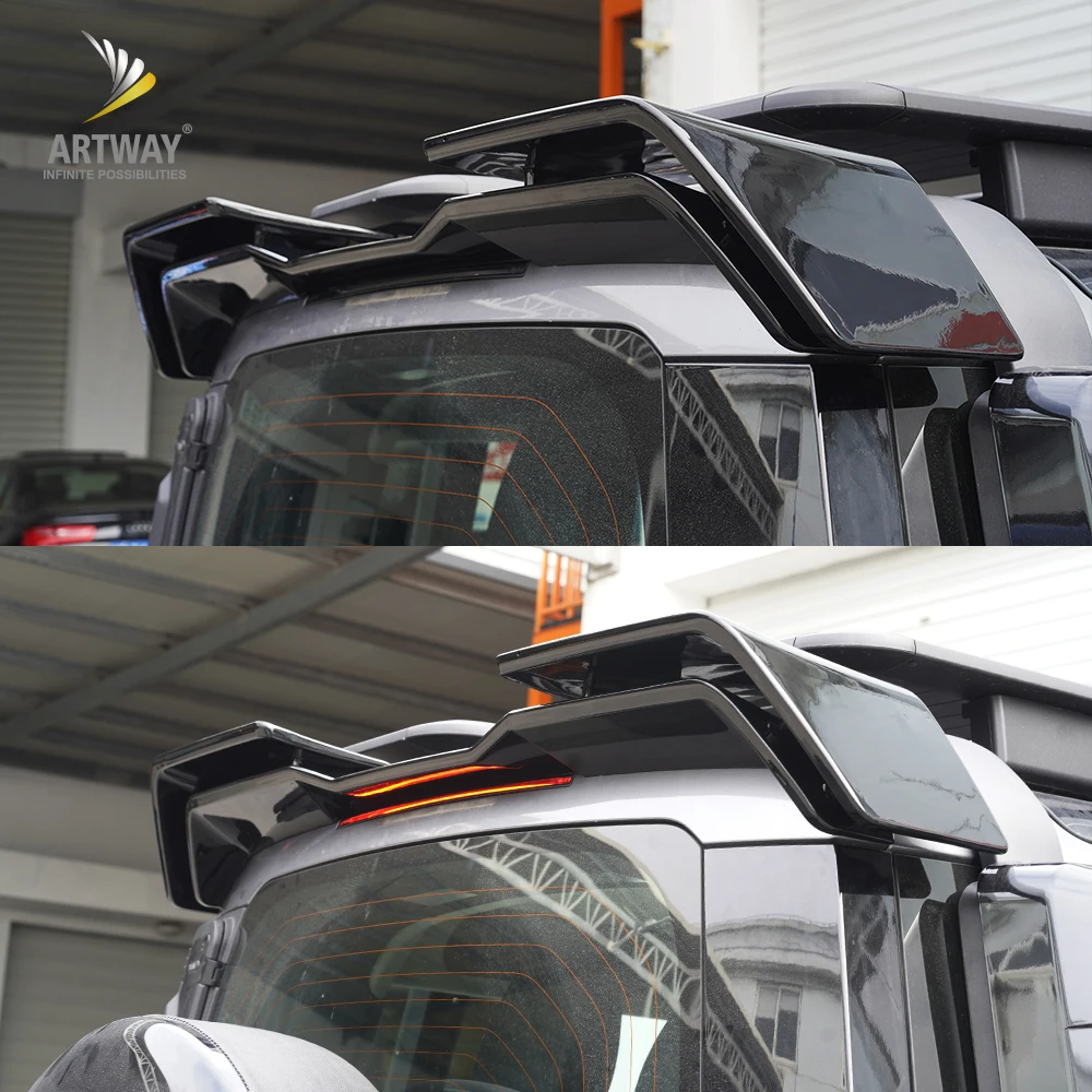 New Design Glossy Black Rear Spoiler for Land Rover Defender