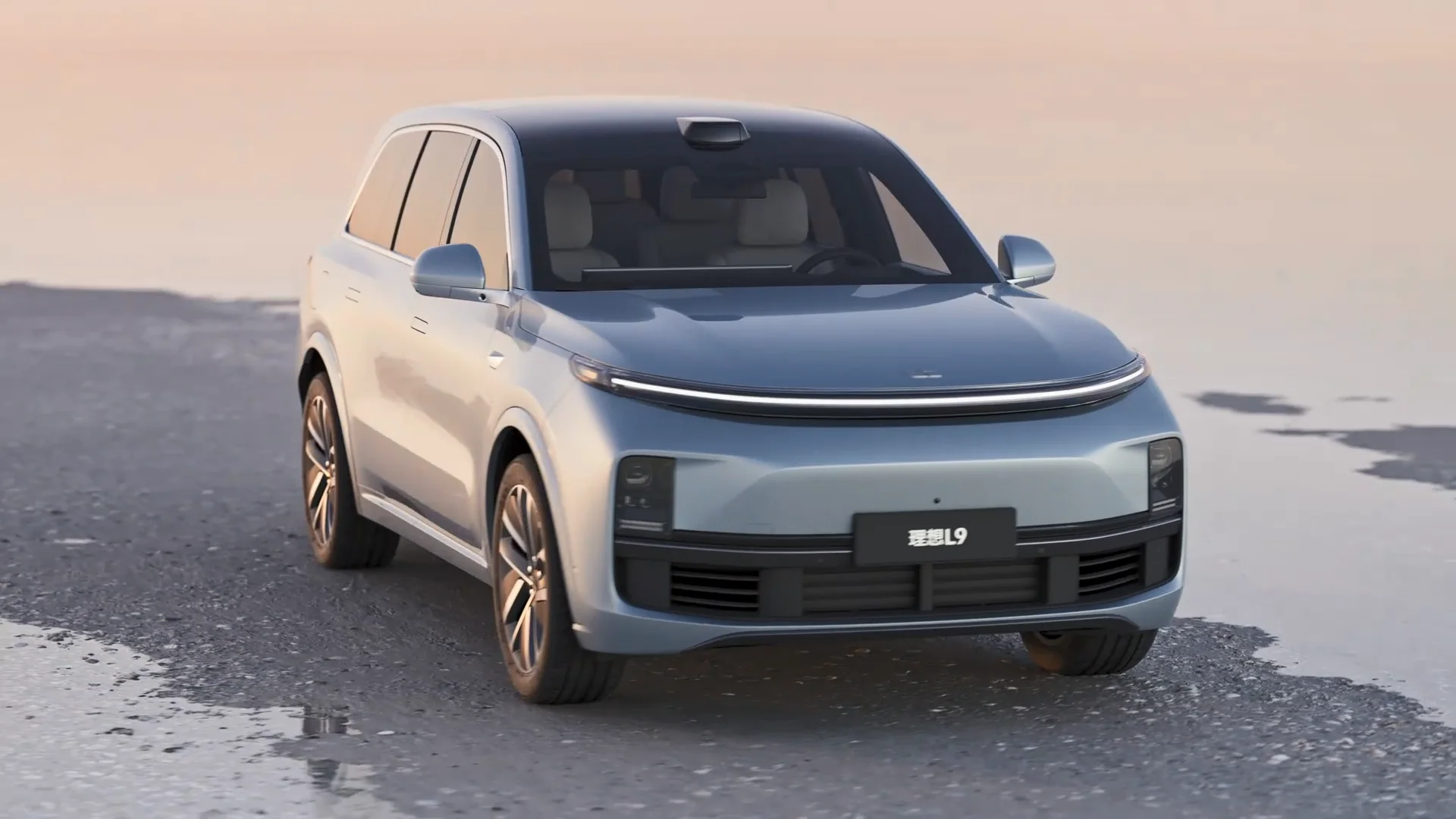 Li-l9 New Energy Electric Vehicle With Maximum 449 Horsepower Max Speed 180 Km/h Large Car ...