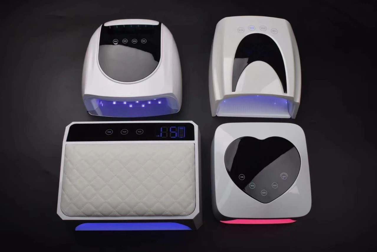 66w Cordless Uv/led Nail Lamp Professional Wireless Electric Gel Polish ...