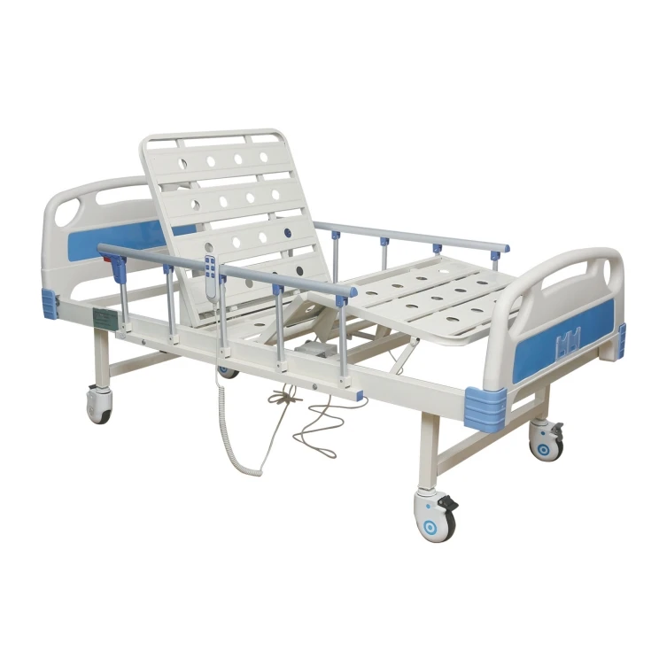 Medical Hospital Bed Electric Two-function Nursing Bed Adjustable ...