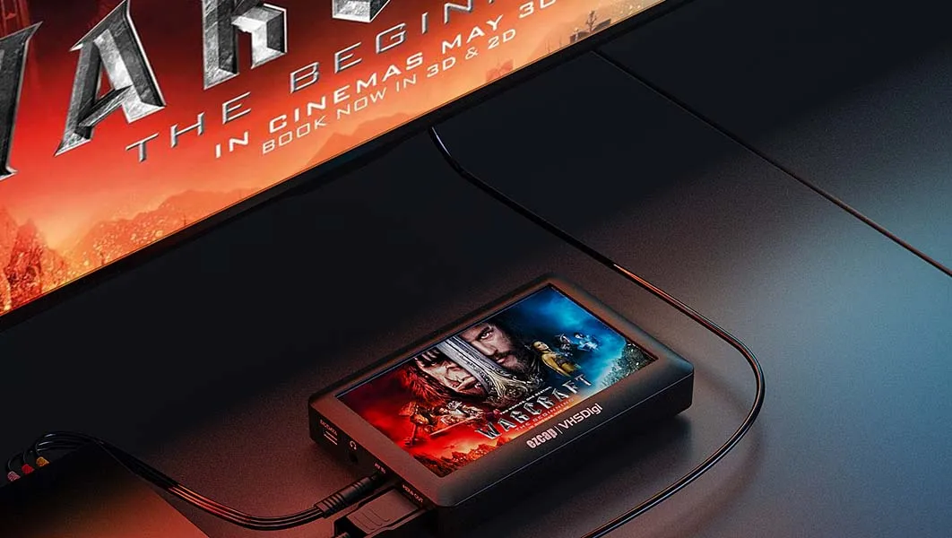 Vhsdigi Av Recorder Player Box Analog Video Recording Box Drive Free Hd ...