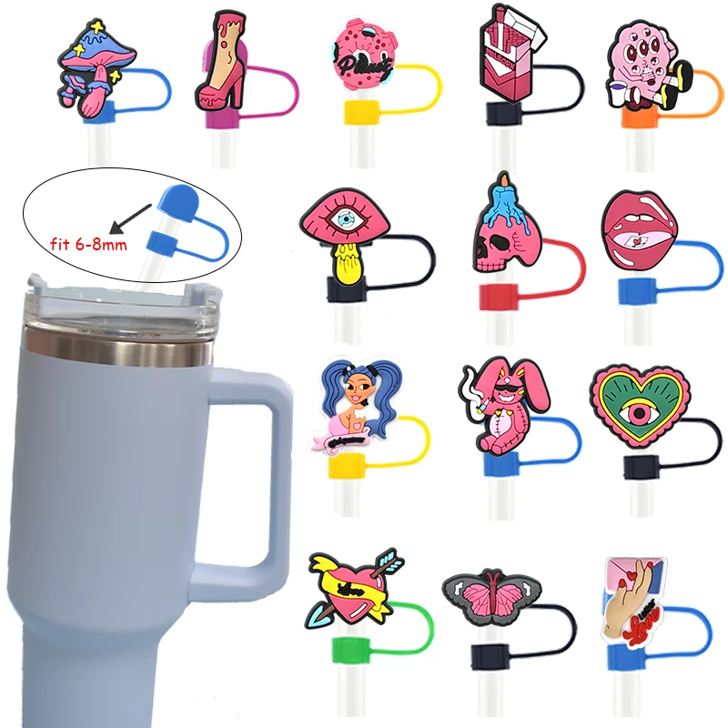 Drinking Glass Cup Valentine Straw Cover From China Valentine Day Straw ...