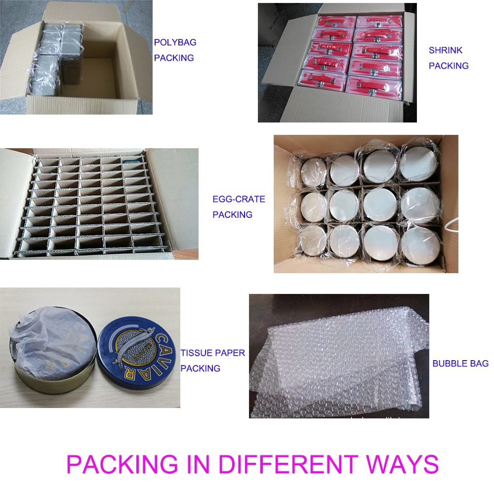 Press in Tuna Cali Cans 3.5g Self Seal Tuna Tins with Black Lids Stash Tins