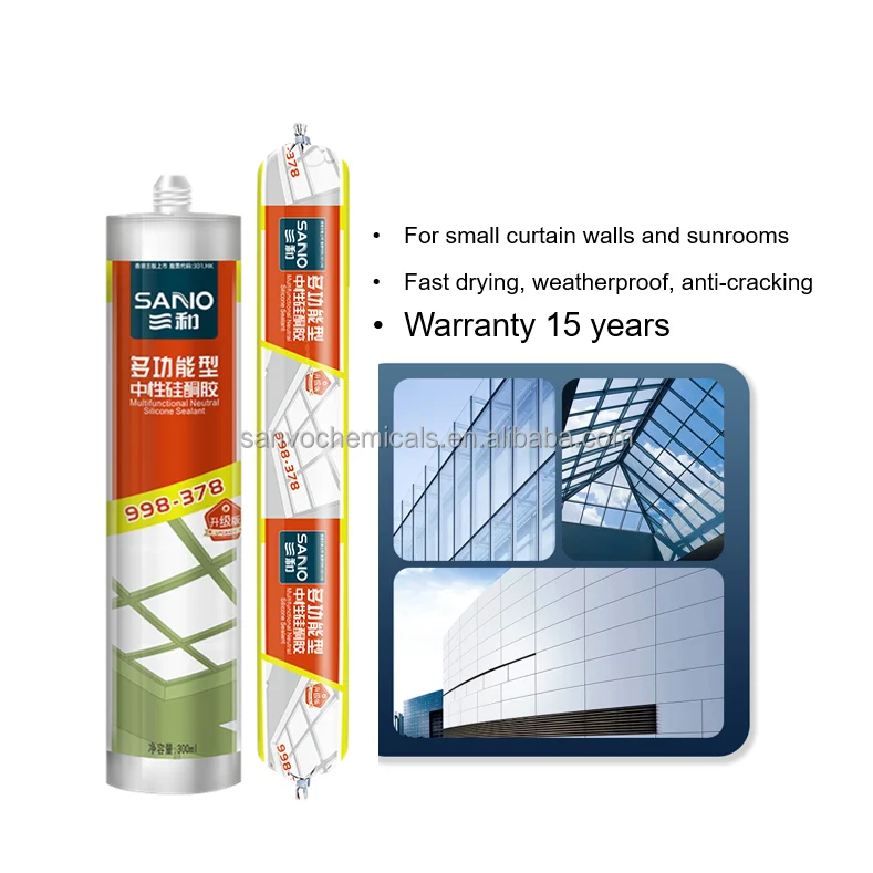 SANVO Structural Weatherproof Silicone Sealant - 300ml