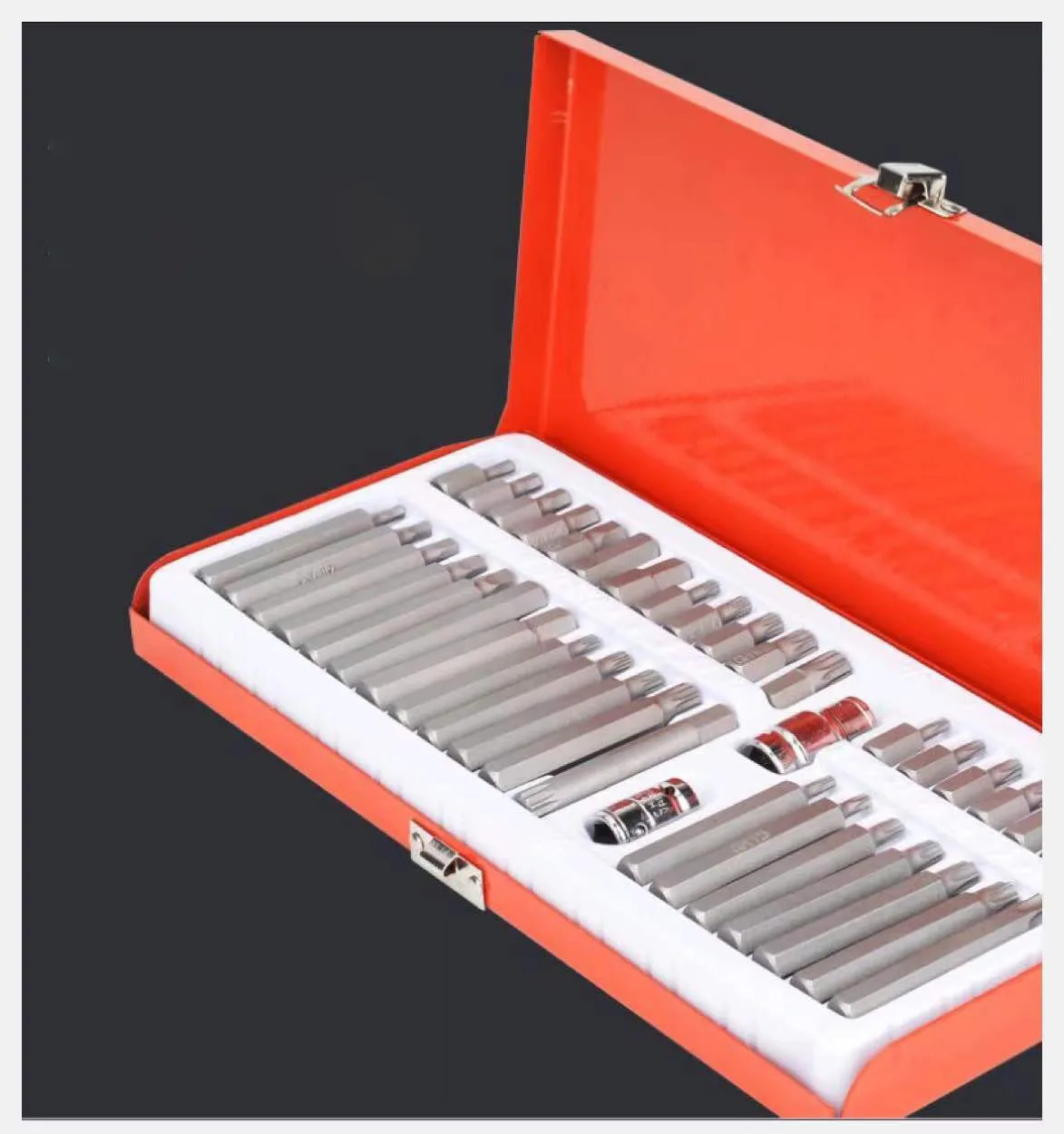 40 Piece Star Batch Combination Bit Set Chrome Vanadium Steel Auto Repair Hexagonal Wrench ...