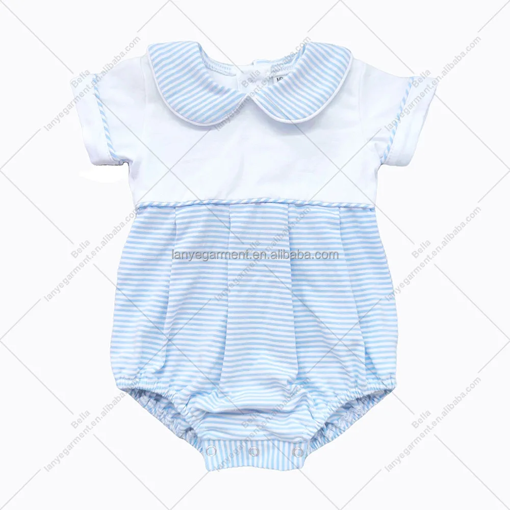 Newborn Unisex Baby Knit Cotton Romper Clothes Personalized Little Boys ...