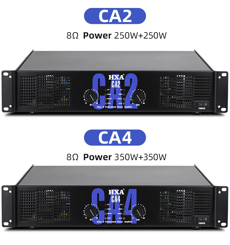 HXA CA50 Power Amplifier - Professional Audio for Stage