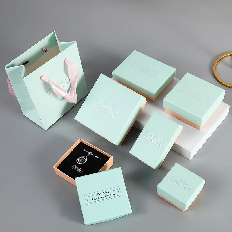 Custom Ring Earings Bracelet Paper Gift Jewelry Packaging Box Jewellery ...