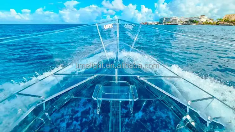 LIMELIGHT Polycarbonate Thermoformed Clear Boat for Sale
