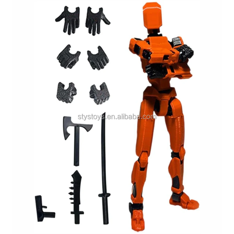 3d Printed Multi-jointed Movable Action Figure Nova T13 Dummy Figure ...