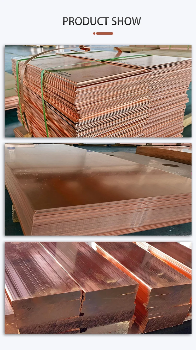 Copper Cathode Plates/copper Ingot/ Copper Cathode 3mm 5mm 20mm ...