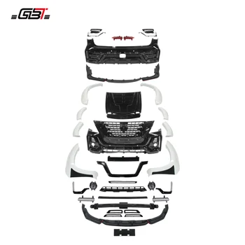 Gbt Body Kit Include Pp Abs Material Front/rear Bumpers Assembly Wheel Trims Fog Lamp For Nissan ...