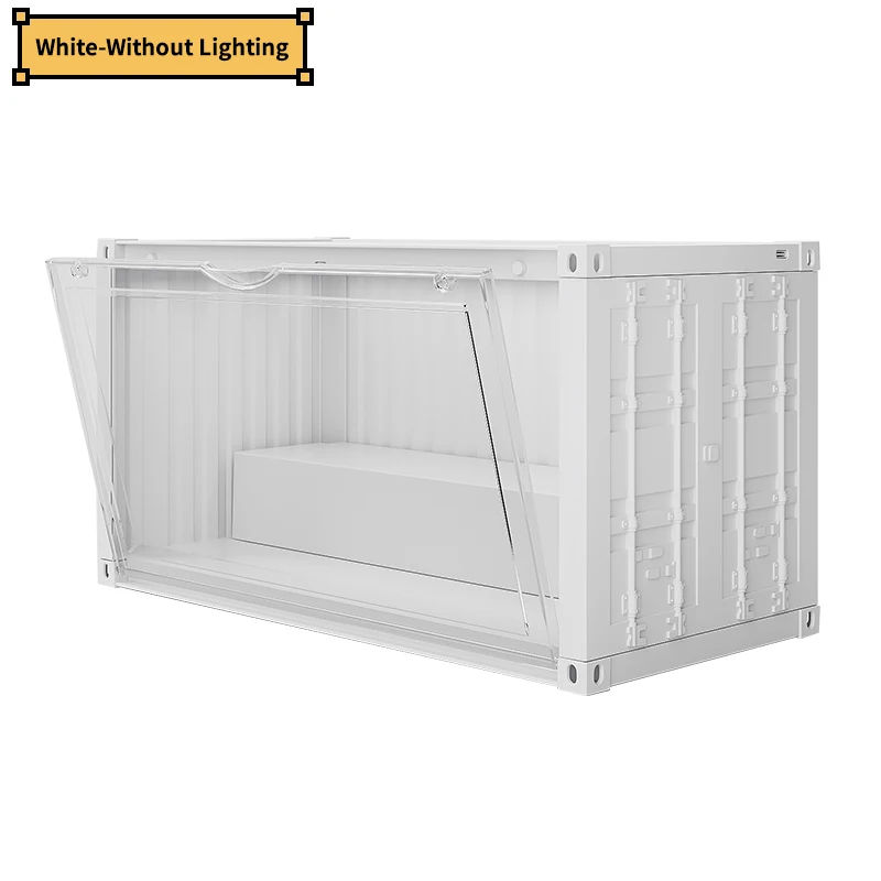 New Container Design 2 Layers Display Box Plastic Toy Storage Box With ...