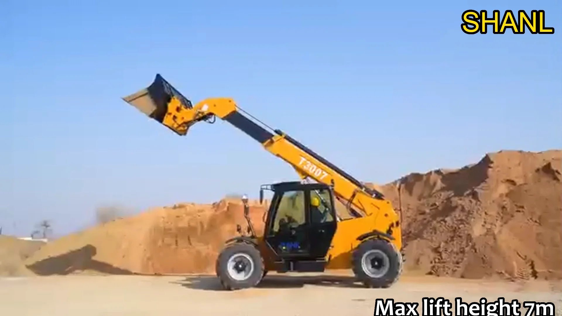 Latest Design Wheel Telescopic Loader Forklift 3 Ton - Buy Wheel Loader ...