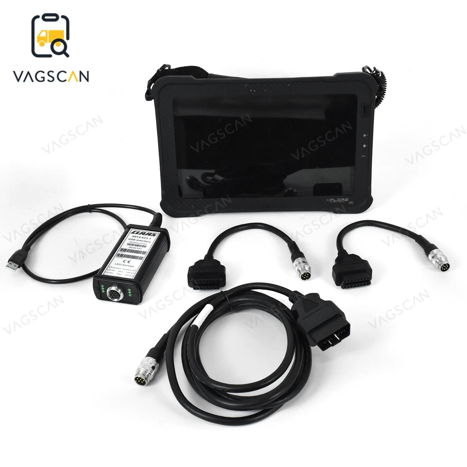 Truck Diagnostic Tool Interface For Claas +manual + Spare Parts ...