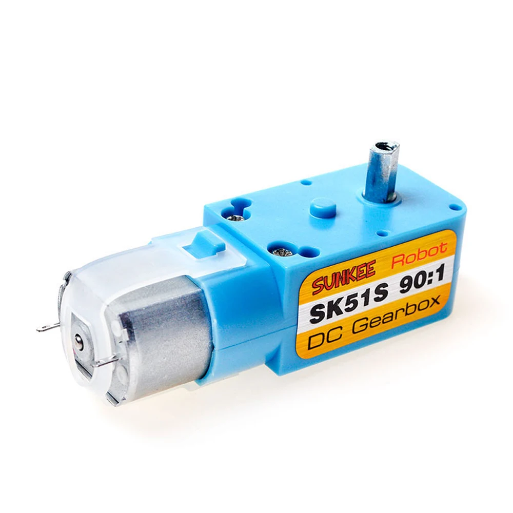 131 Tt Motor 12v 60rpm Metal Output Shaft Plastic Gear Single Axis ...