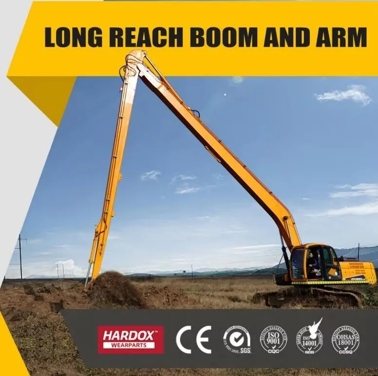 Long Arm Reach Boom Excavator Excavator for Demolition and Digging Long ...