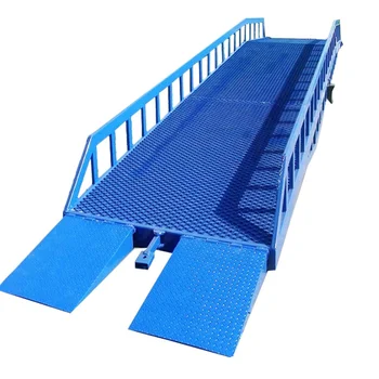 Mobile Hydraulic Loading Bridge Container Loading And Unloading Platform Forklift Ramp - Buy ...