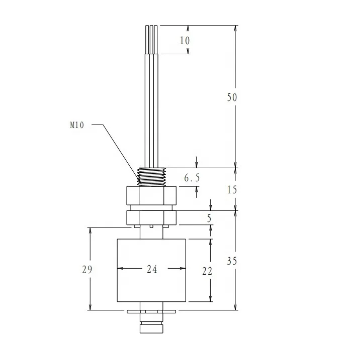 SAIER Horizontal Float Switch - Customized Liquid Level Sensor