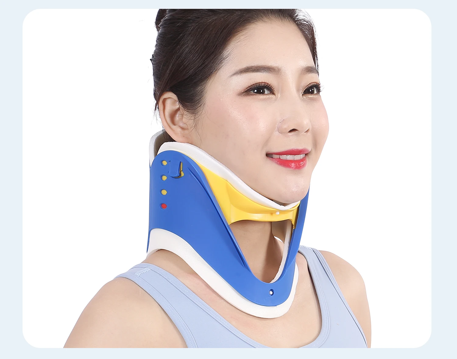 Medical Emergency Cervical Collar Hard Neck Brace Support Soft Neck ...