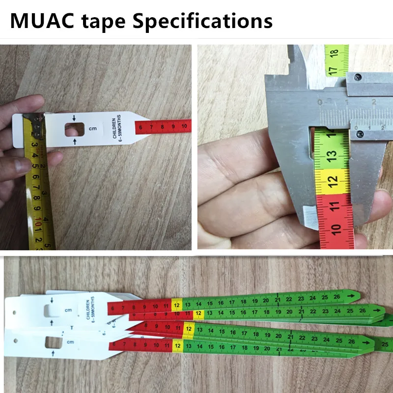 26.5cm Colour-coded Muac Tape Measure For Children - Oem | Wholesale