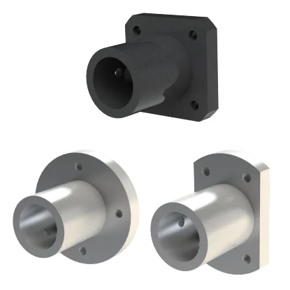 Cnc Linear Axis Support For Linear Sliding Bearing Guide Rail Support ...