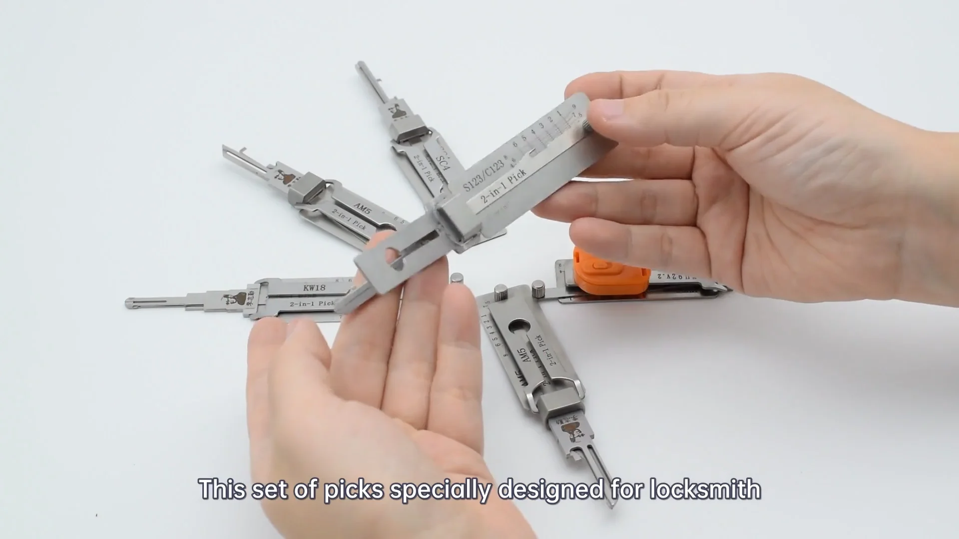 Lishi Tool 2 In 1 Hu64 Hu66 Hu83 Hu92 Hu100 Vag2015 Hu101 Hu100r Hy20 ...