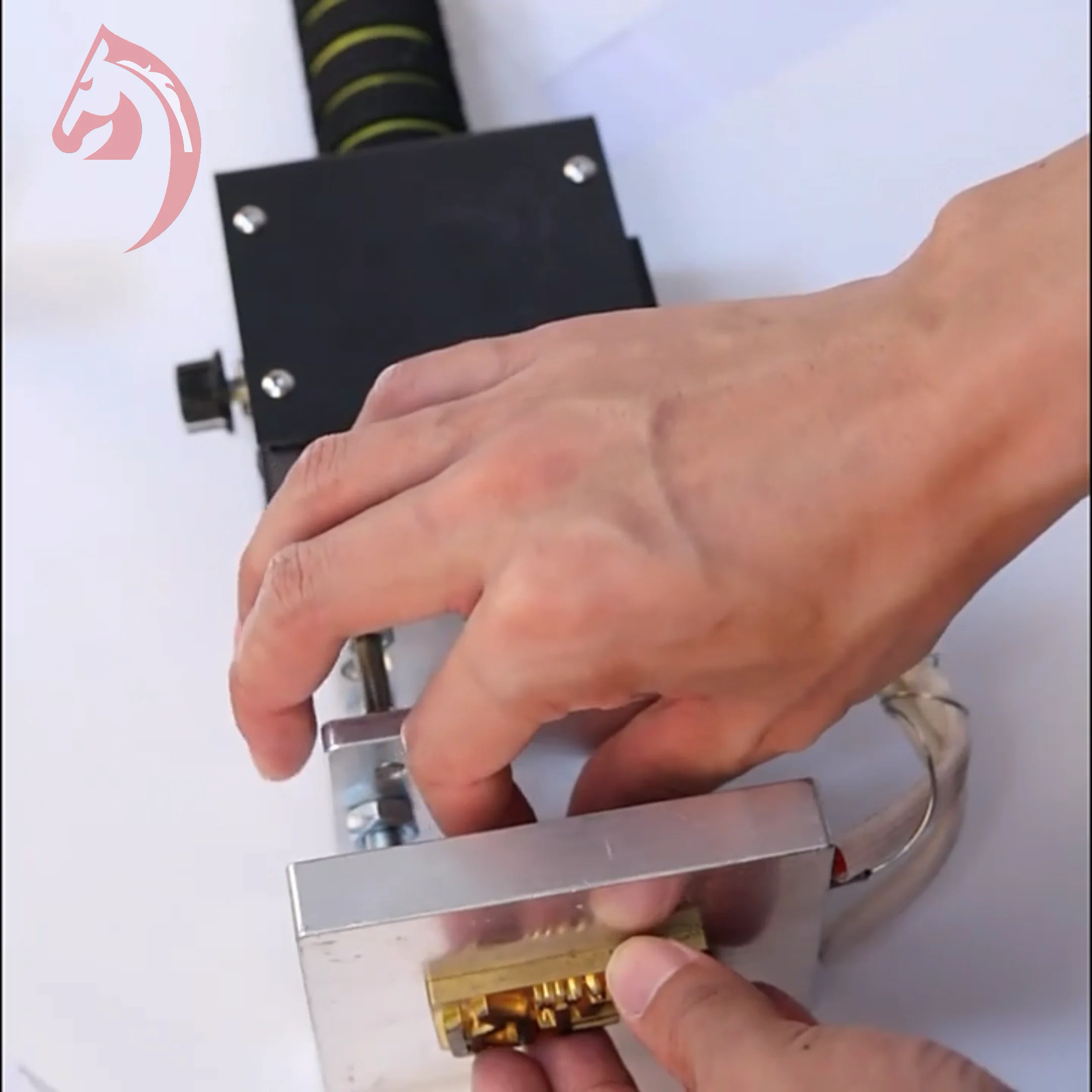 Custom Electric Power Iron Leather Copper Logo Seal Embosser Bakery ...