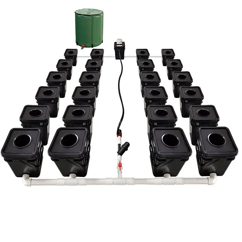 RDWC Recirculating Hydroponic System - Big Project Custom Made