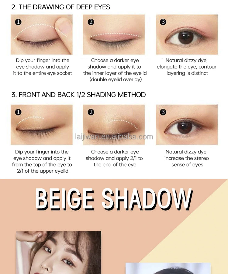 12 Color Flash Eyeshadow Palette Private Label Eye Shadow Pallet Makeup ...