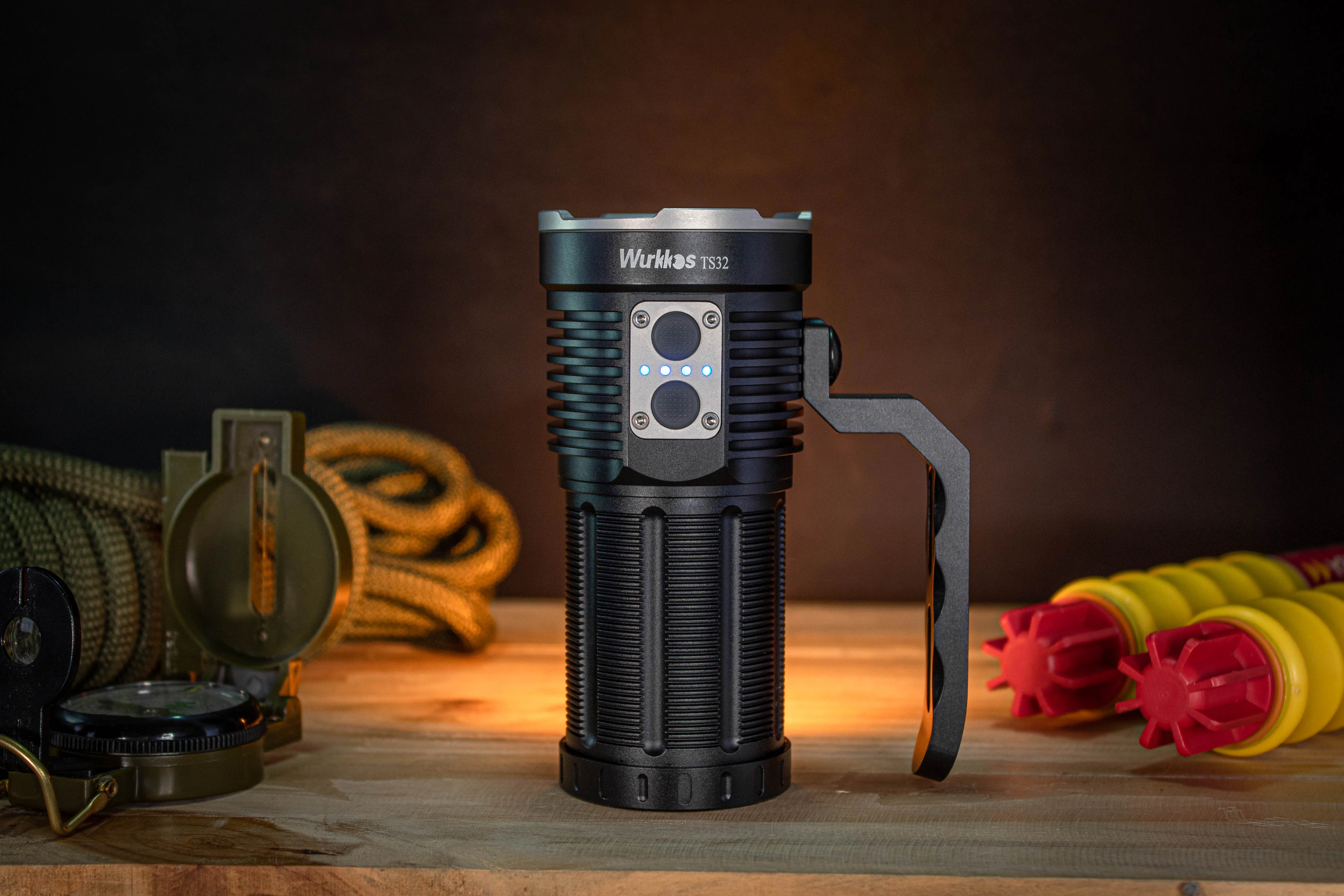 TS32 15000lm Rechargeable Flashlight - Powerful and Reliable