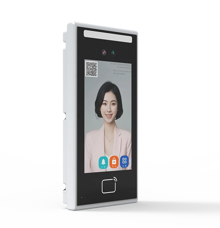 5-Inch Android Visitors Management Door Controller Facial Recognition ...