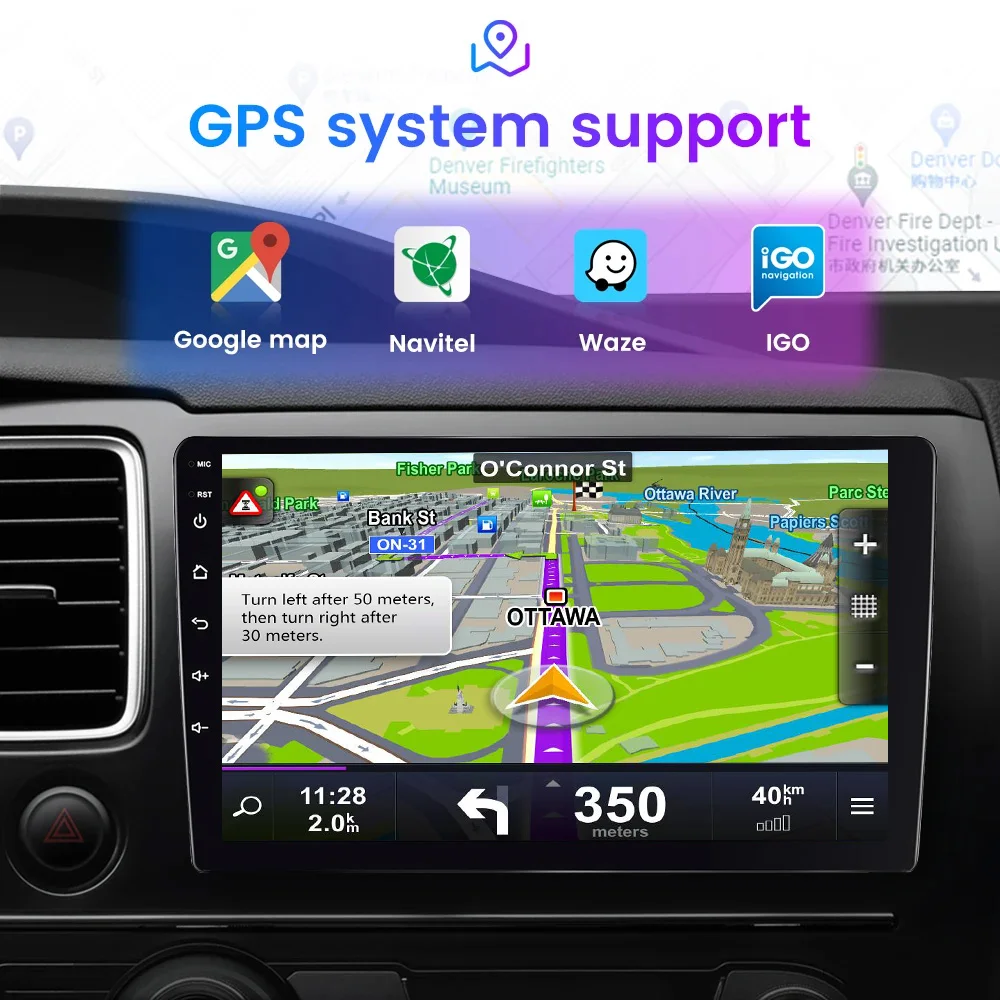 TS7 2+32G Android Car Radio Player with 9/10 Inch Screen