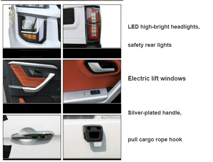 2023 Chang Li Explorer Electric Four-wheel Electric Car Pickup Car ...