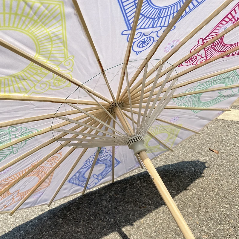 Oem Design Moq 100 Pieces Chinese Traditional Umbrella Handmade Parasol ...