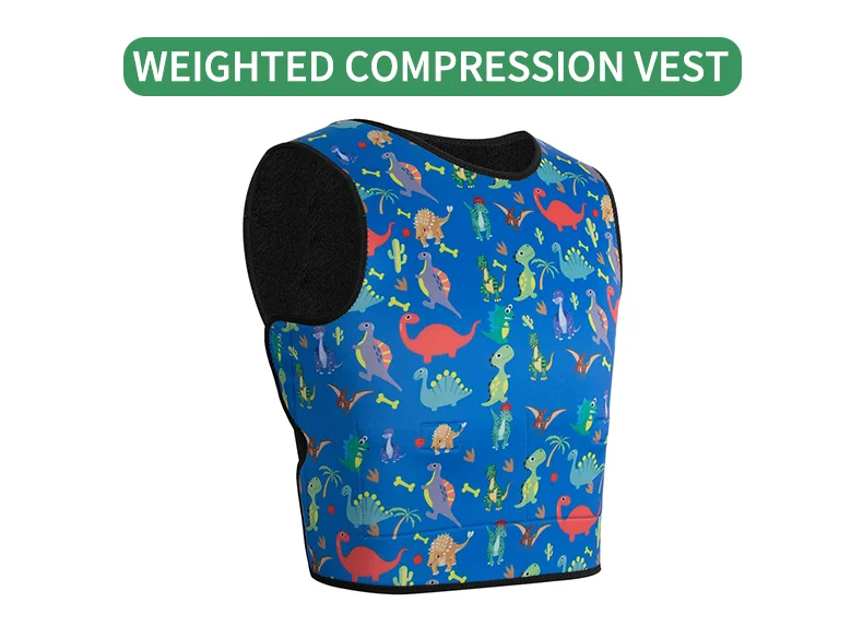 Autism Sensory Therapy - Weighted Compression Vest for Kids