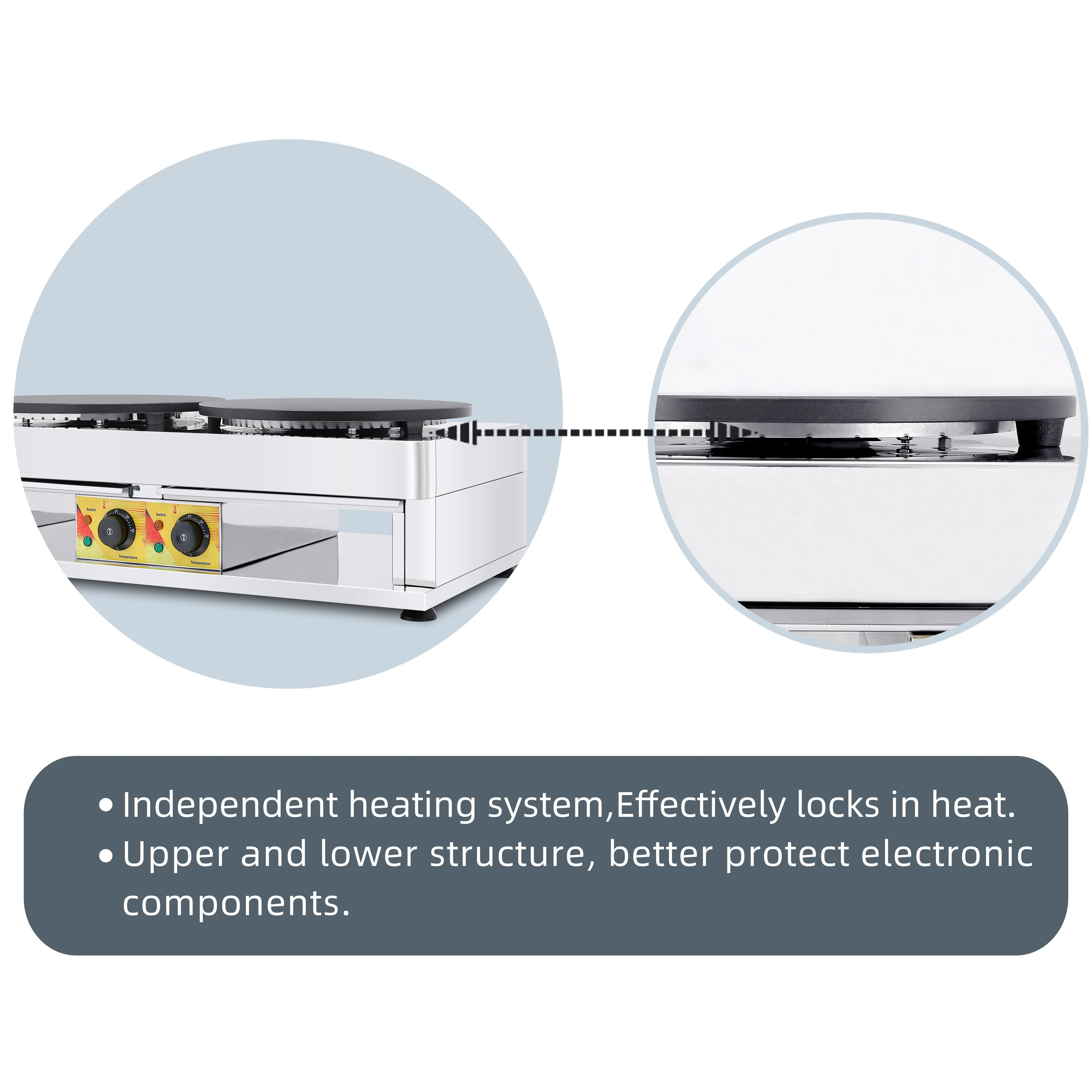 Electric Arabic Flat Chapati Pita Saj Bread Robot Roti Maker Making ...