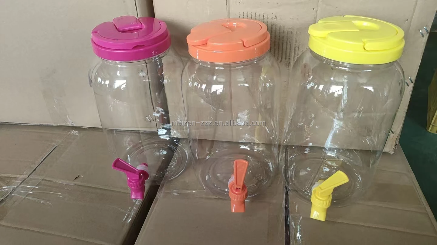 Portable Plastic Beverage Dispenser with Spigot Customizable Color ...
