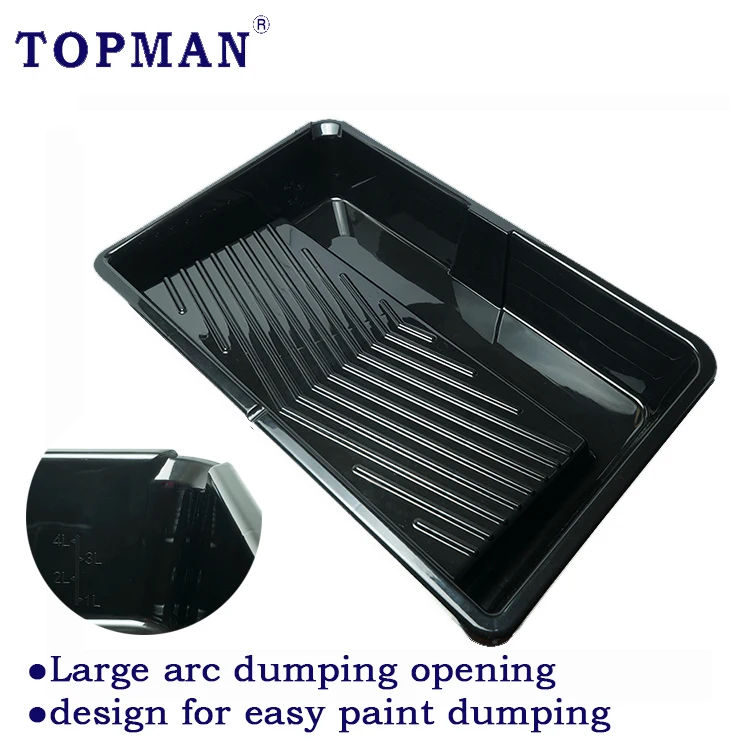 Topman Industrial Grade 18-Inch Paint Roller Tray Large Plastic Deep ...
