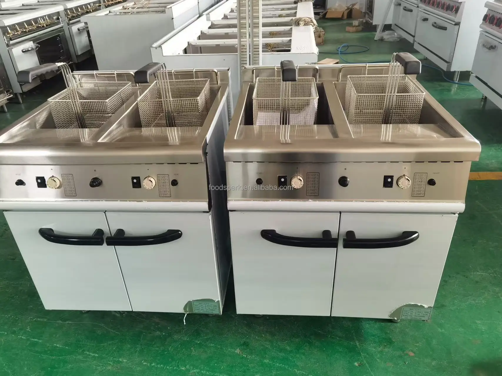 Commercial Deep KFC Chicken Fryer Machine Kitchen Equipment Used Gas ...