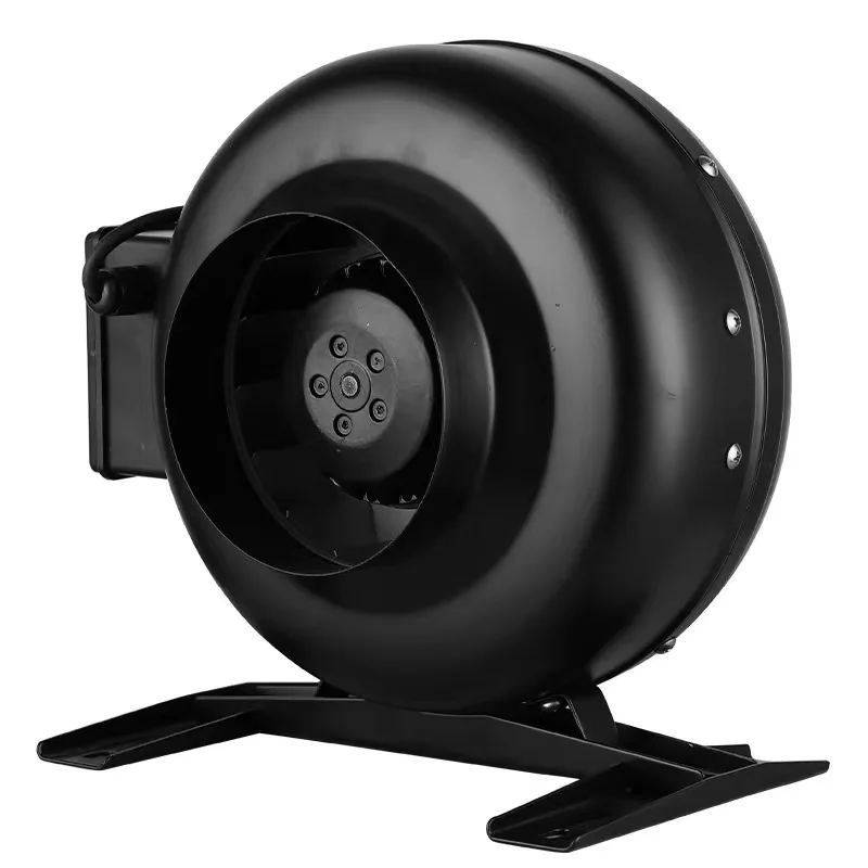 Coaxial Circular Duct Exhaust Fan Industrial Low Noise Kitchen Powerful ...