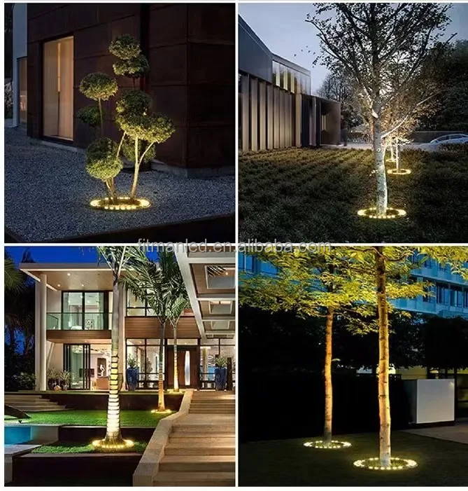 24V Hug Tree Light Ring Lamp for Palm Tree Outdoor Waterproof IP67 LED ...