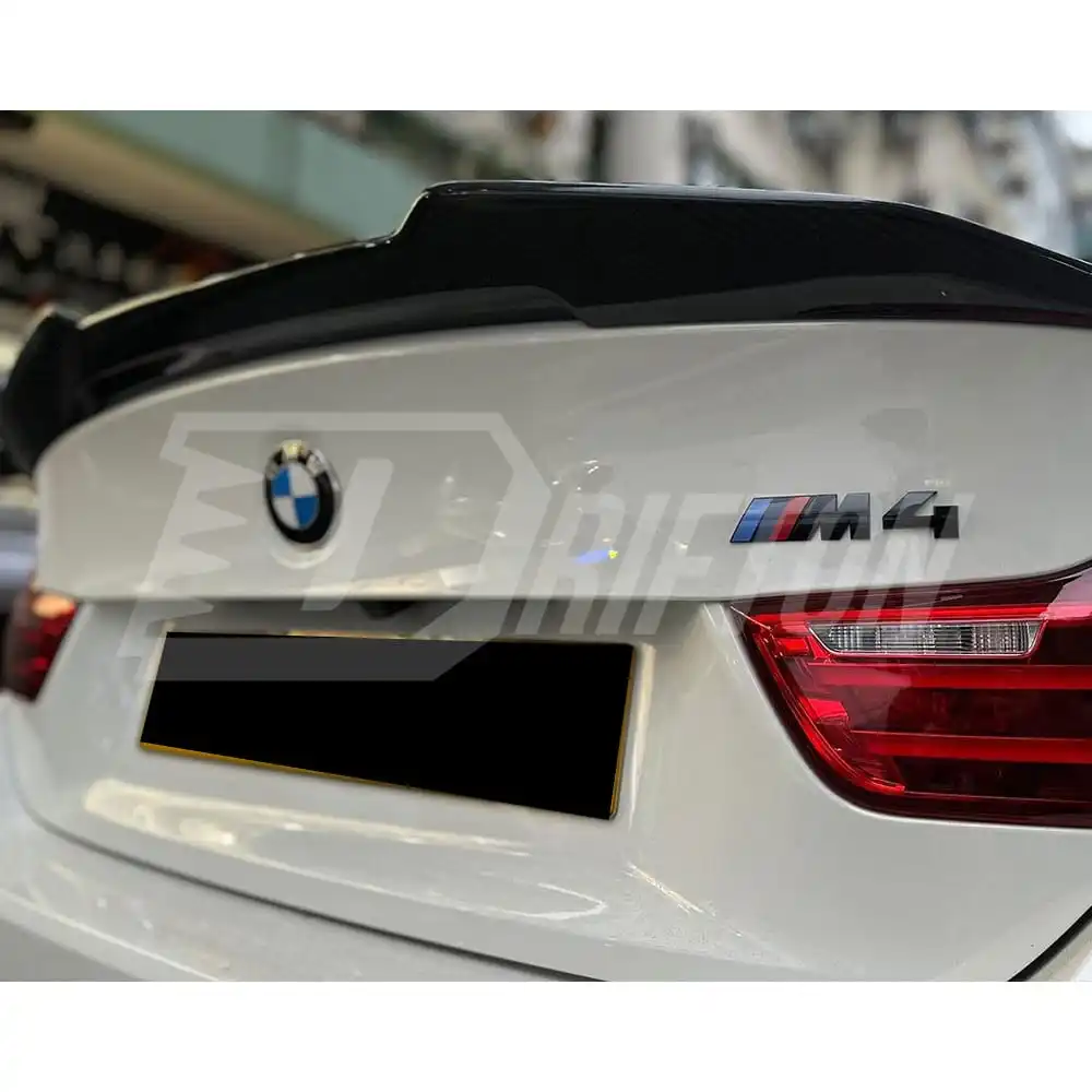 PSM Style Carbon Fiber Rear Spoiler for BMW M3 M4 F80 F82 F83 Wing ...