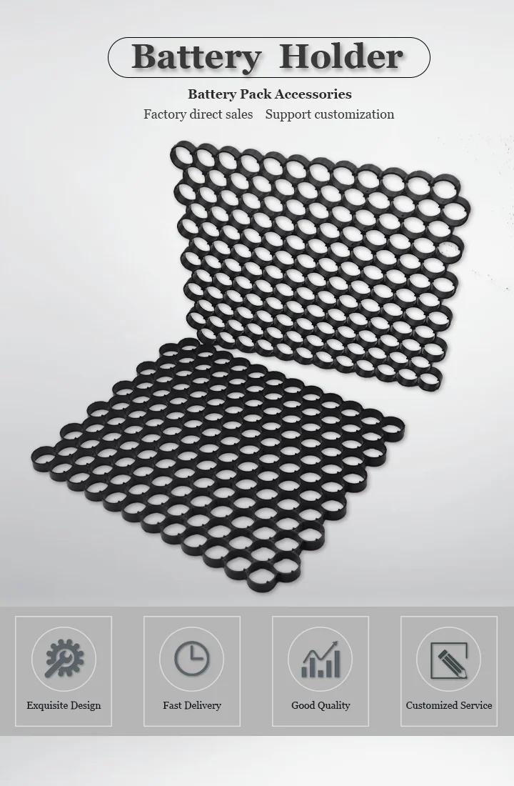 12p12s 26650 Seplos Plastic Battery Bracket Batterie Holder 26650 Cell ...