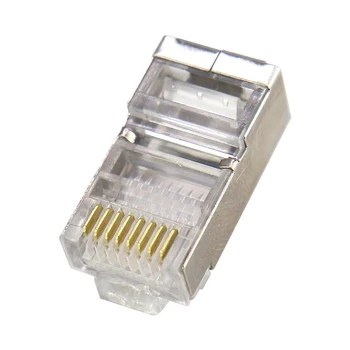 Ethernet Modular Connector Plug Utp Stp Ftp 8p8c Cat6 Cat 5e Rg45 Rj 45 ...