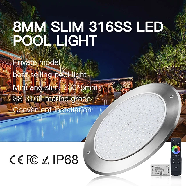 18W RGBW Wifi Control LED Pool Lights - Durable & Bright