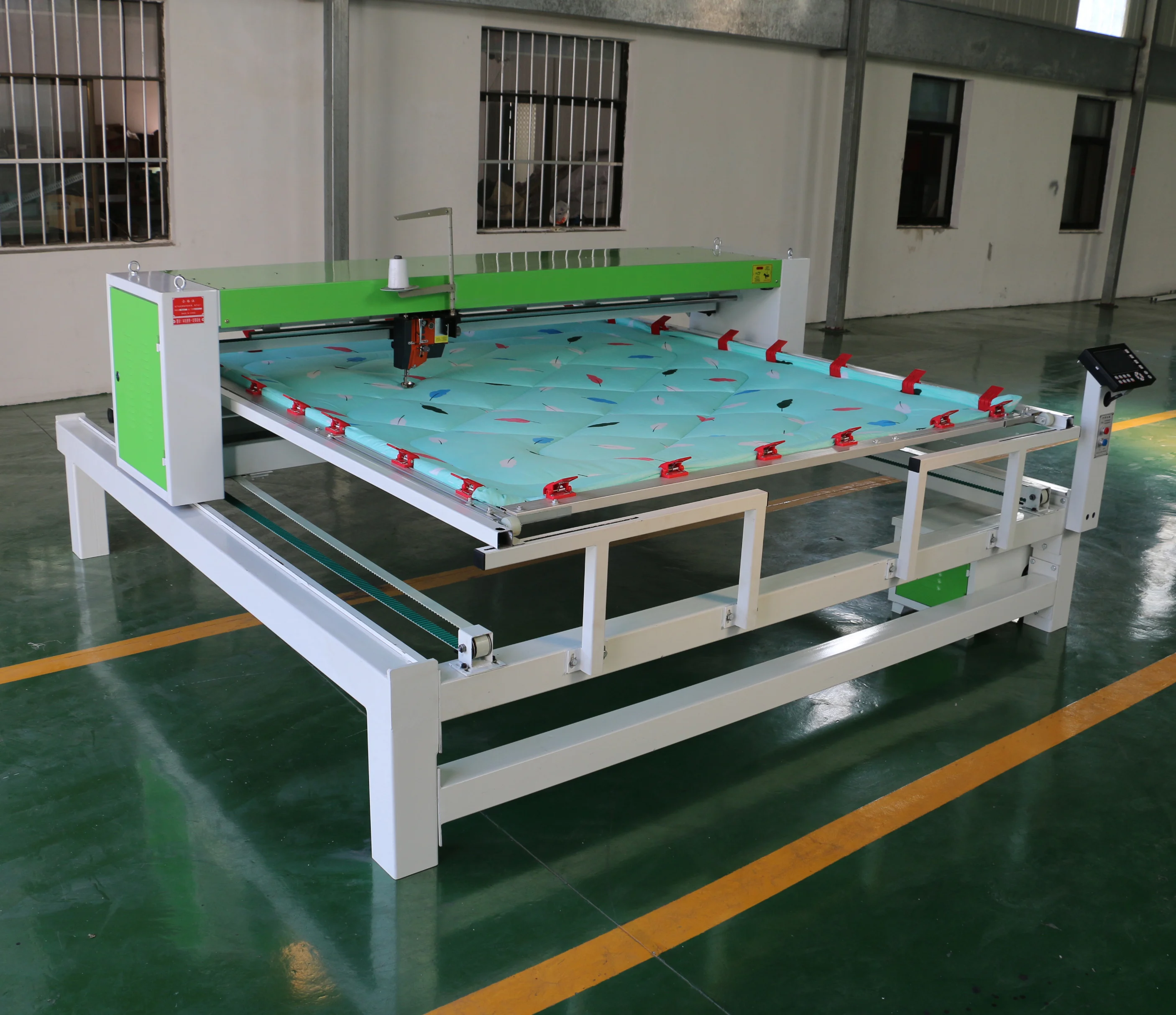 Cheap Price Computerized Automatic Single Needle Mattress Quilting ...